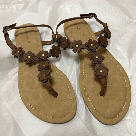 Andiamo | Shoes | Andiamo Leather Sandals | Poshmark